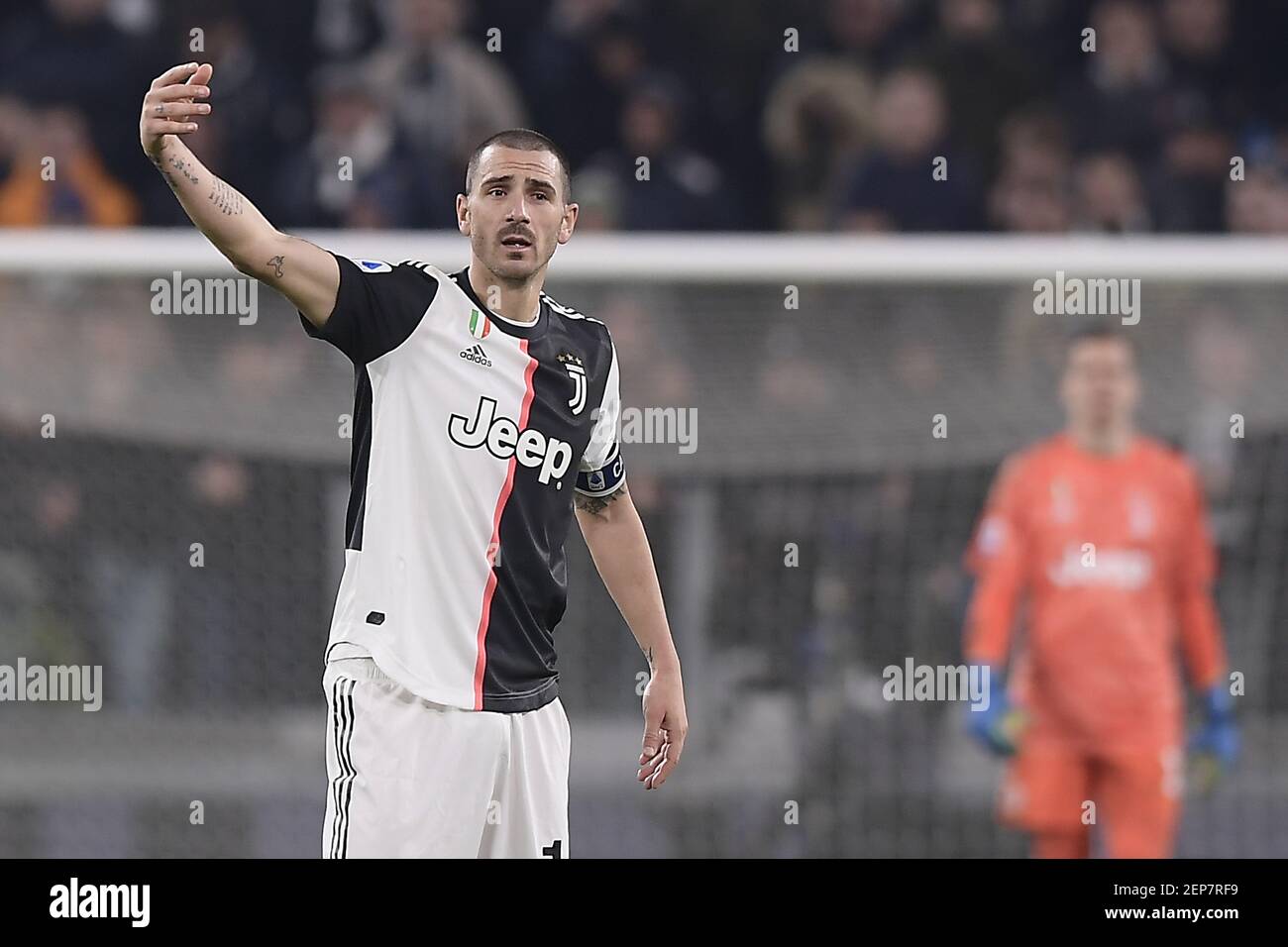 Leonardo Bonucci of Juventus during the match Milan v Juventus, of ...