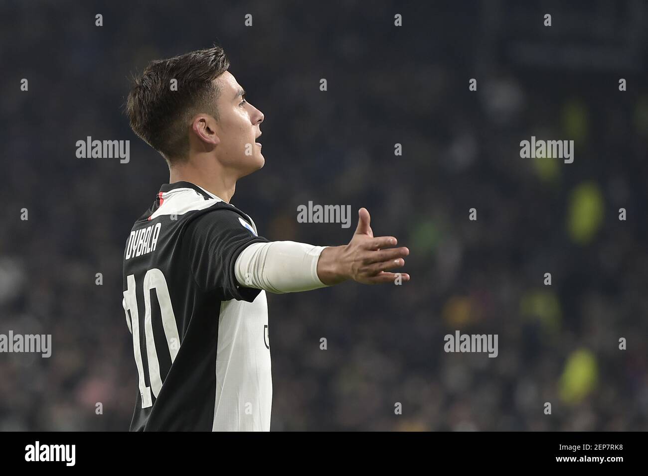 Paulo Dybala of Juventus celebrates his goal during the match Milan v ...