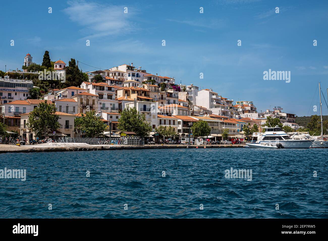 Skiathos Town Old On Greek High Resolution Stock Photography and Images - Alamy