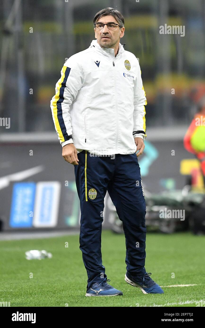 Ivan Juric coach of Hellas Verona Milano 9-11-2019 Stadio San Siro ...