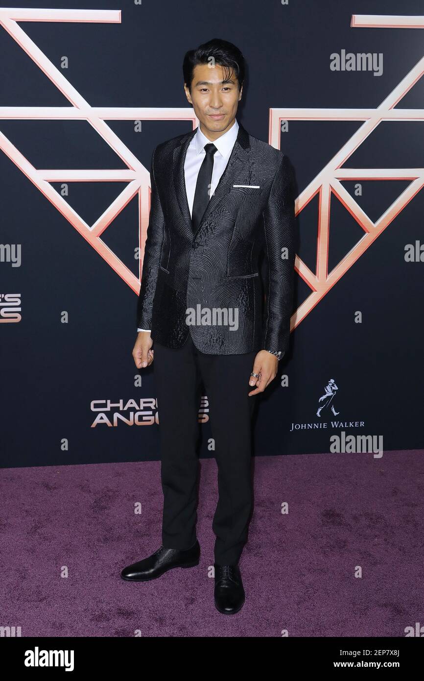 Chris Pang at the Charlies Angels World Premiere held at Regency ...