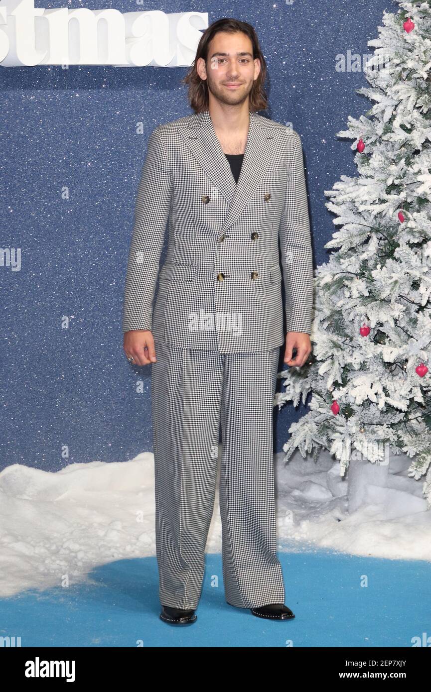 Maxim Baldry attends the Premiere of Last Christmas at the BFI ...