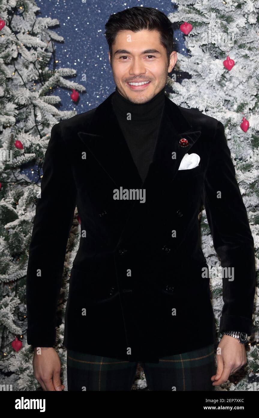 Henry Golding attends the Premiere of Last Christmas at the BFI ...