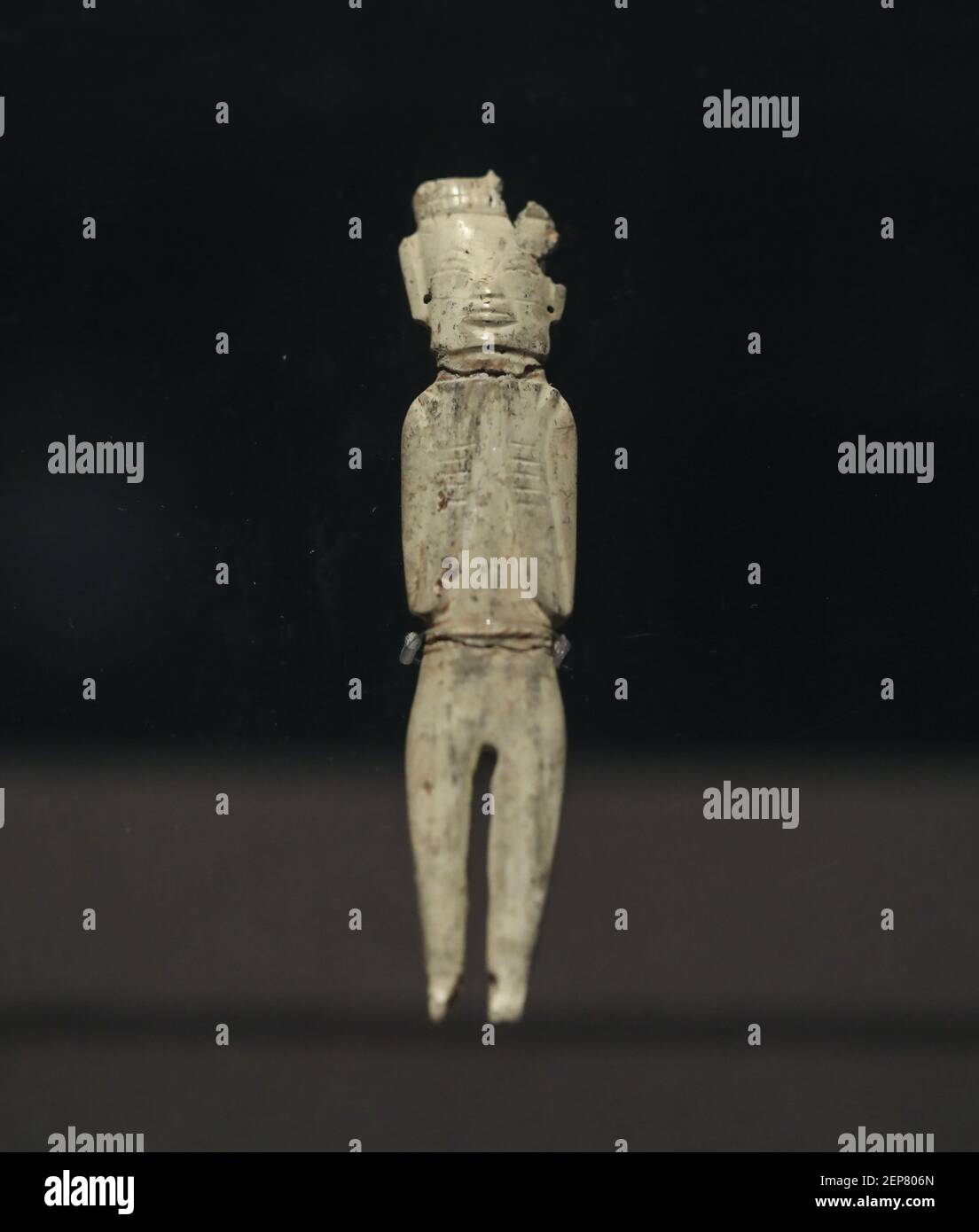 An embryo dragon (5600B.C.-5300B.C.) is displayed at the Liaoning ...
