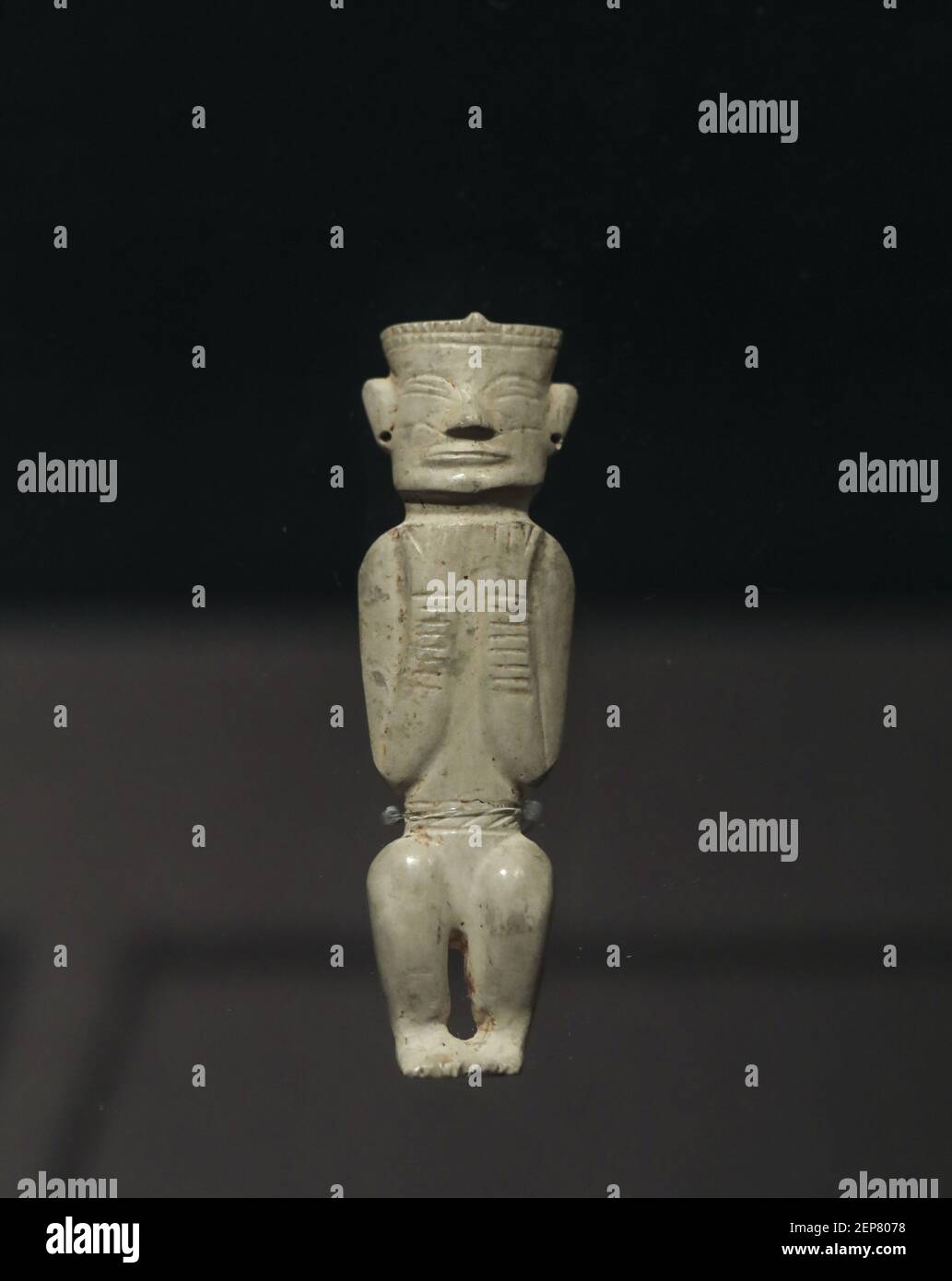 An embryo dragon (5600B.C.-5300B.C.) is displayed at the Liaoning ...