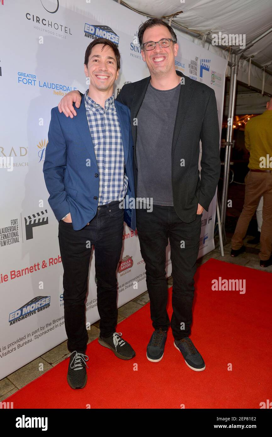 FORT LAUDERDALE, FL - NOVEMBER 09: Daniel Schechter and Justin Long ...