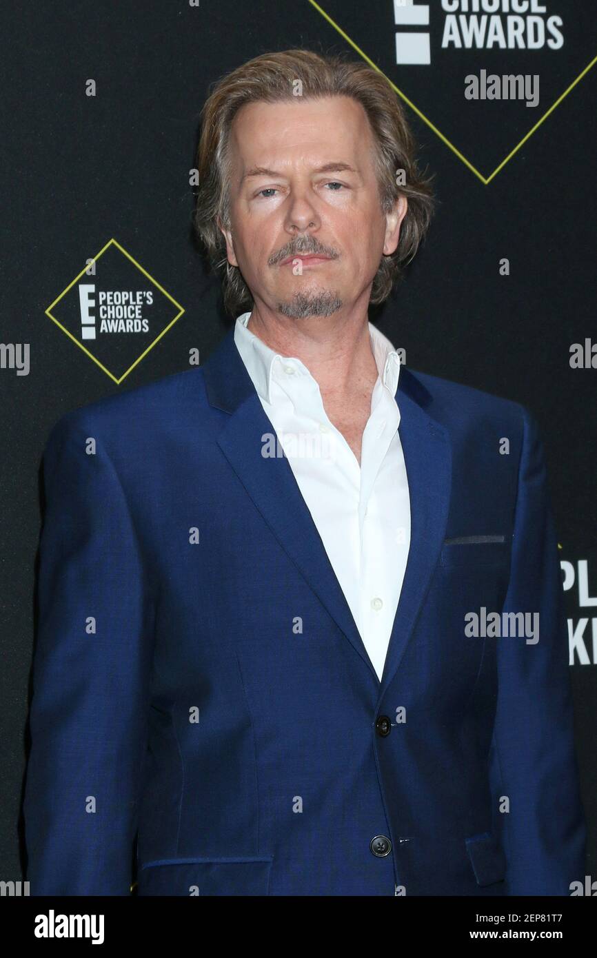 David Spade at the 2019 People's Choice Awards at Barker Hanger on ...