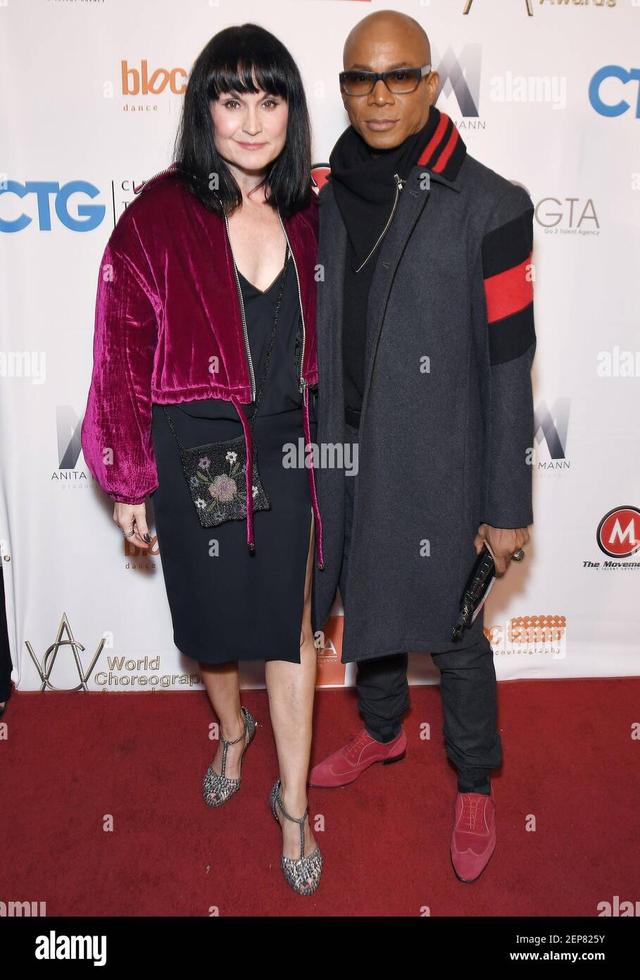 (L-R) Stacy Walker and Travis Payne at the 9th Annual Choreography ...