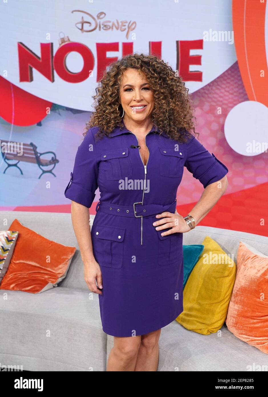 MIAMI, FL - NOV 12: Actress Diana Maria Riva is seen during Despierta ...