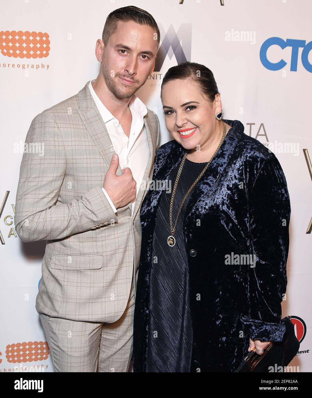 (L-R) KC Monnie and Tessandra Chavez at the 9th Annual Choreography ...