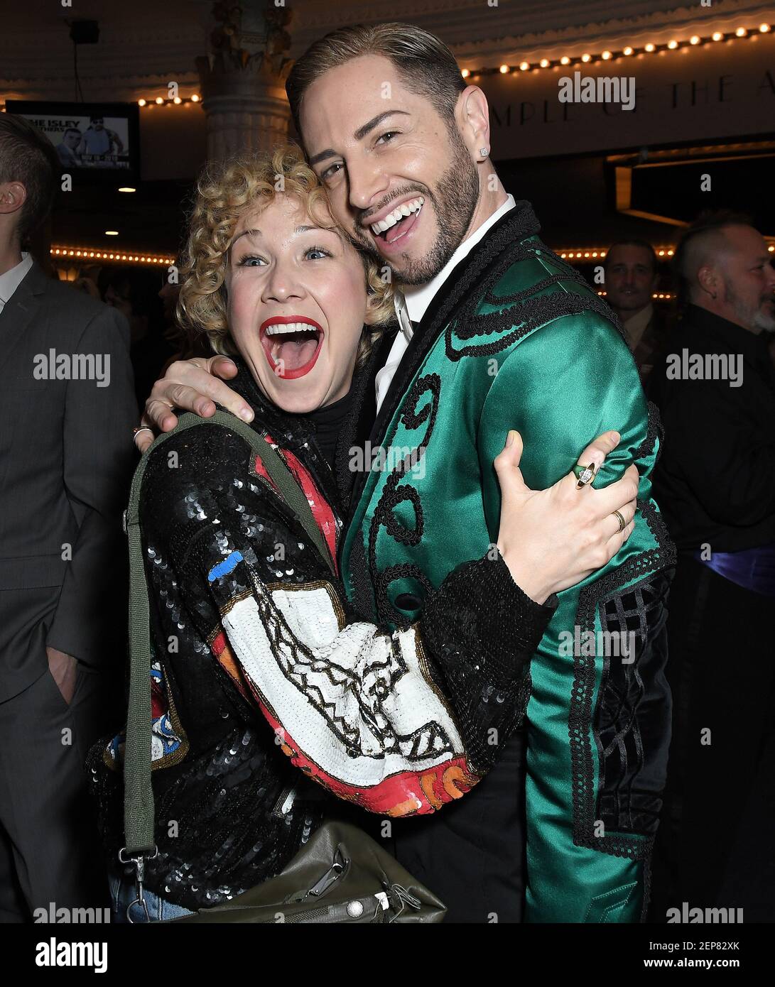(l-R) Dana Wilson and Brian Friedman at the 9th Annual Choreography ...