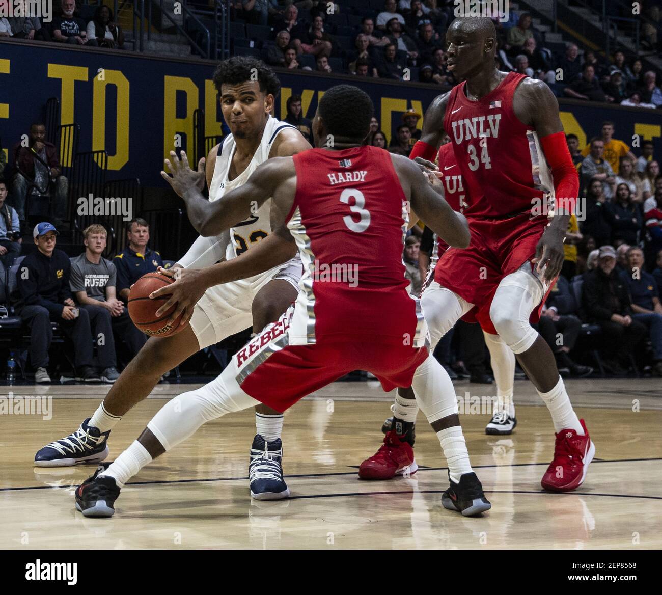 Nov 12 2019 Berkeley, CA U.S.A. California forward Andre Kelly (22 ...