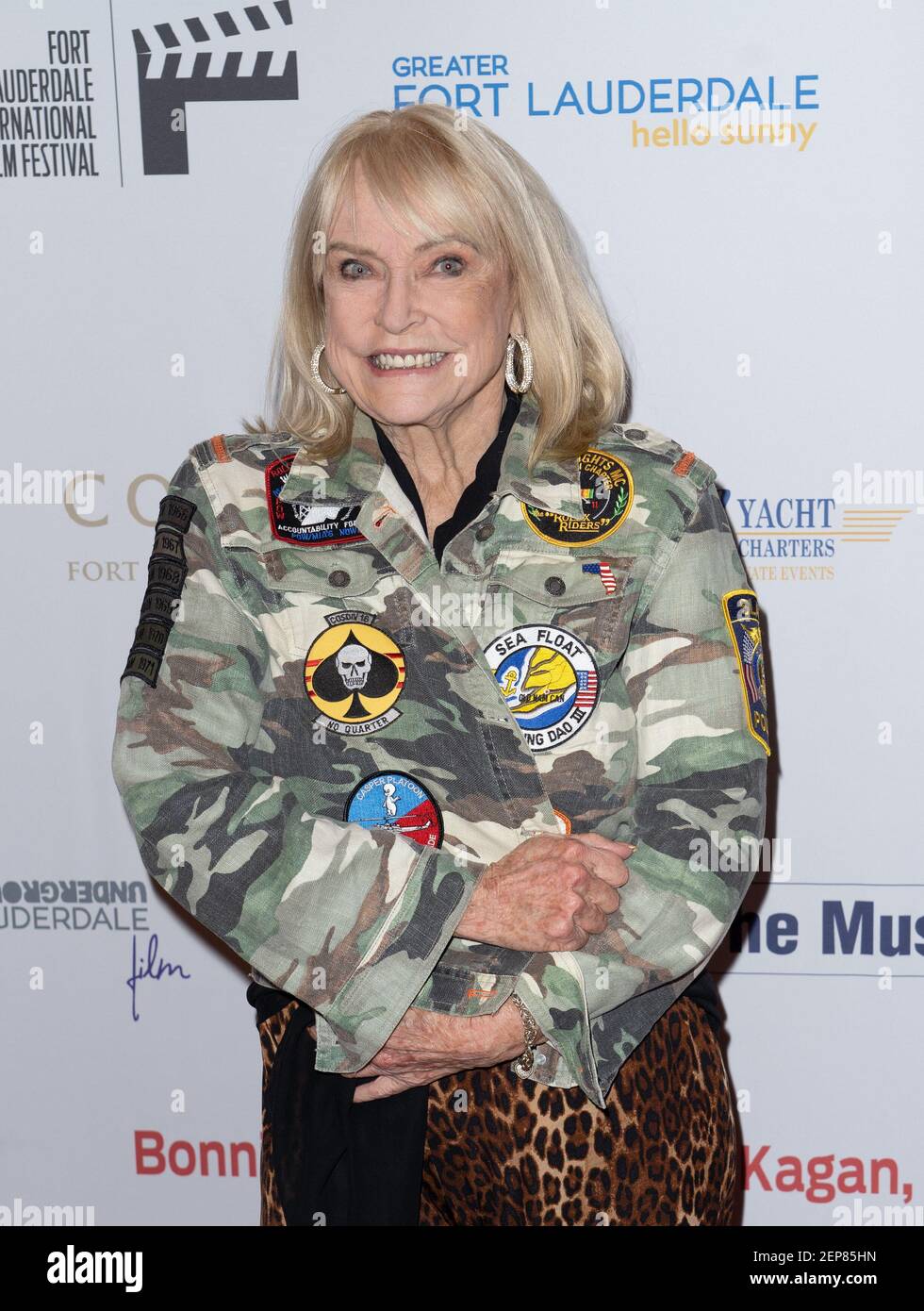 FT. LAUDERDALE, FL - NOV 12: Actress Chris Noel co-star in the movie ...