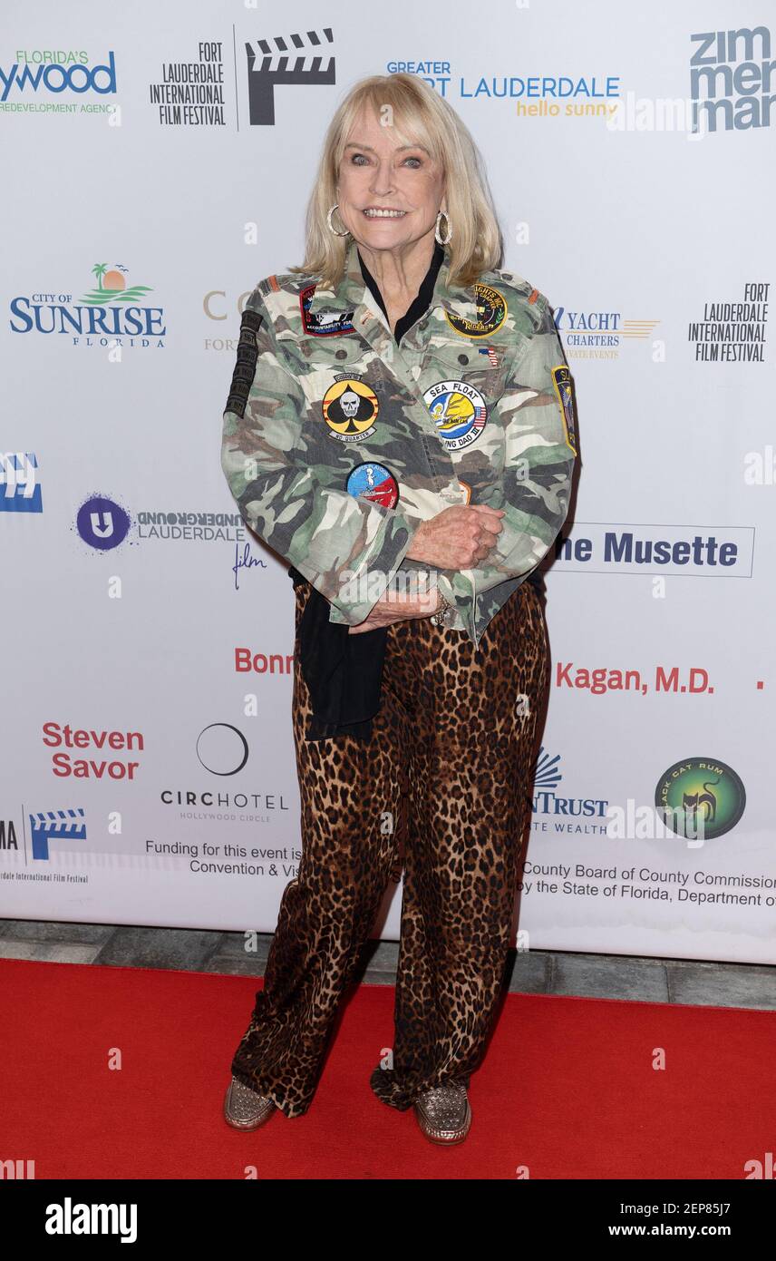 FT. LAUDERDALE, FL - NOV 12: Actress Chris Noel co-star in the movie ...