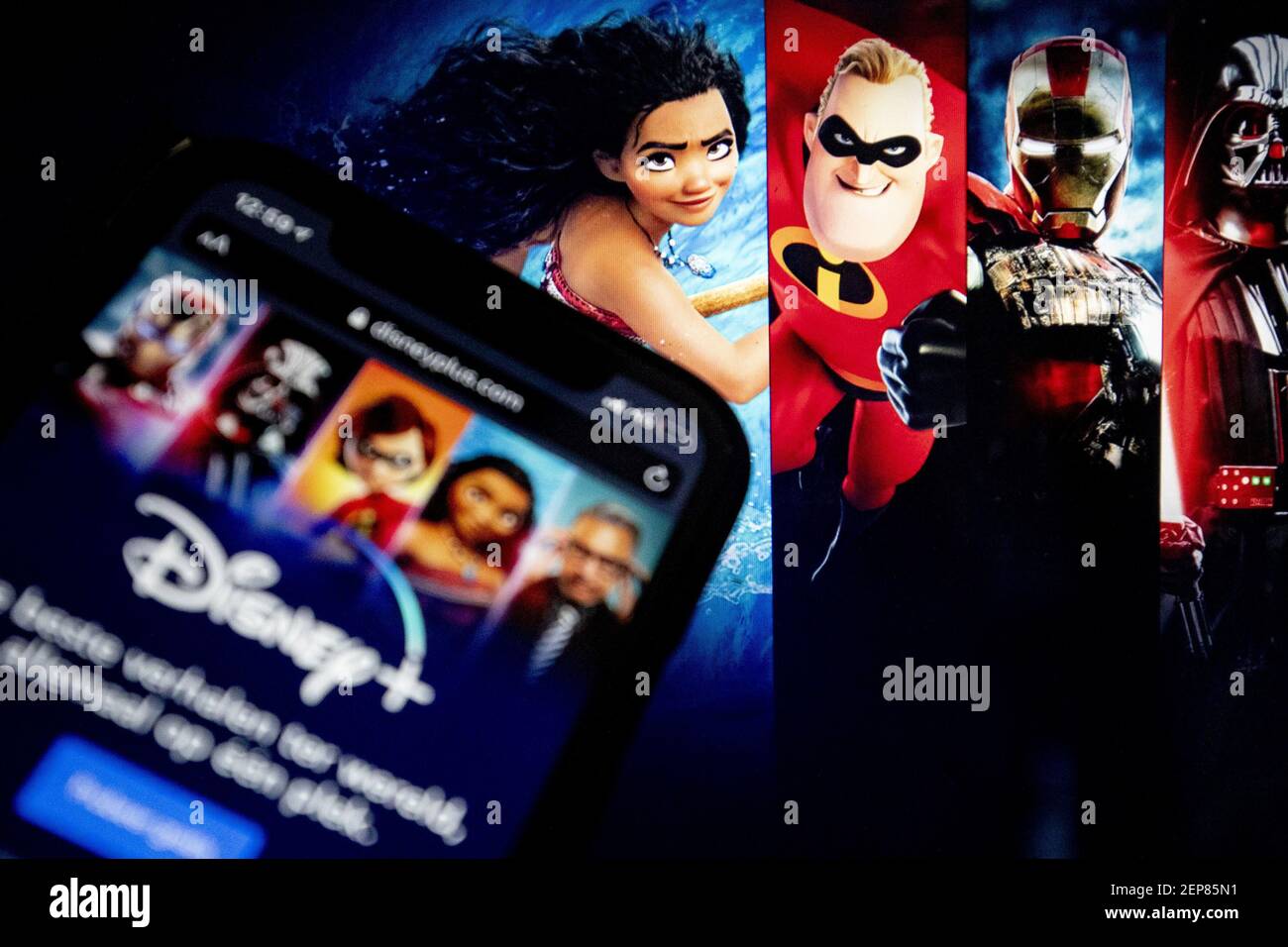 DORDRECHT, 13-11-2019, Disney Plus launched early Tuesday, and users ...