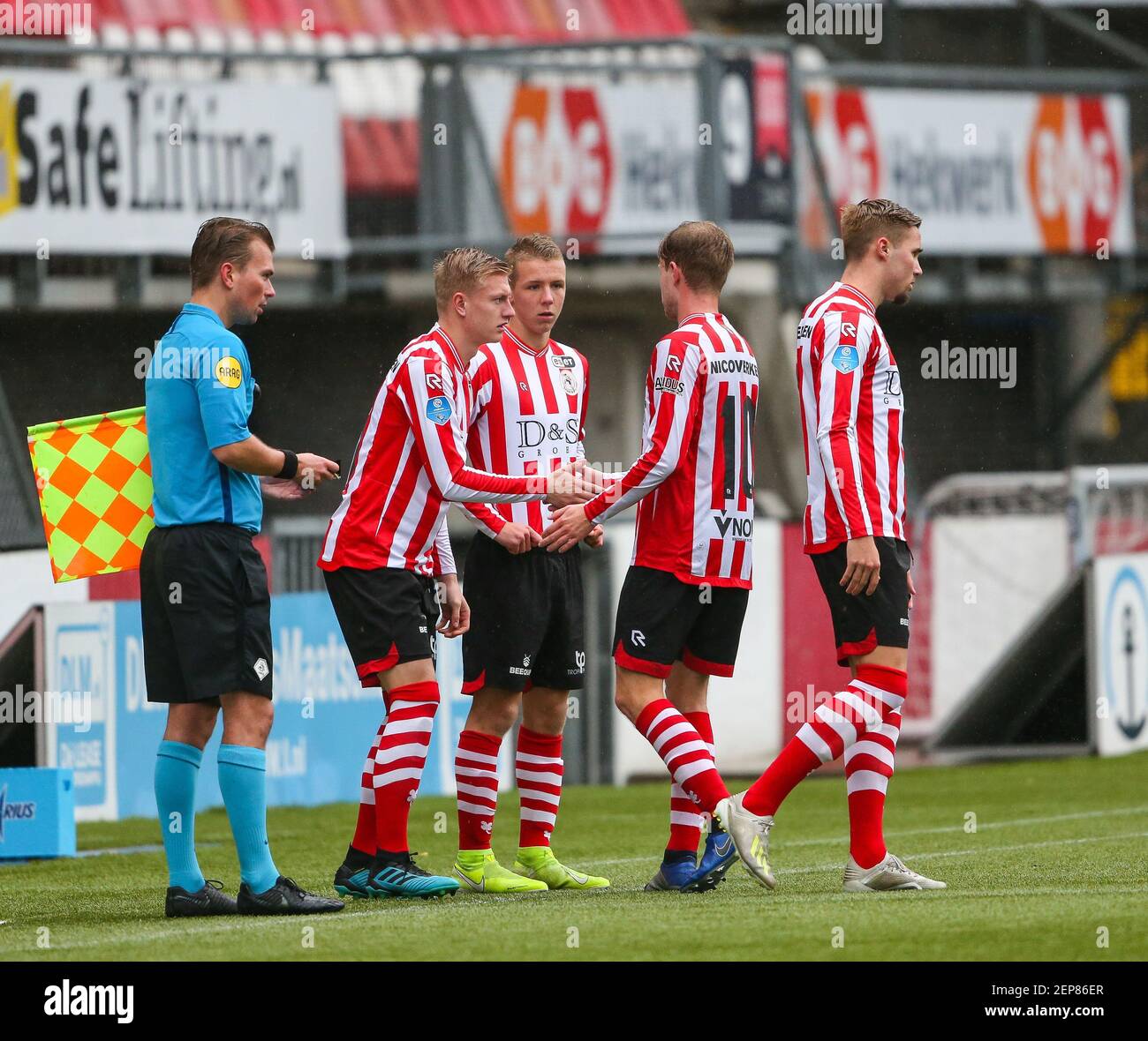 ROTTERDAM, 13-11-2019 , Stadium het Kasteel . Dutch Football practice ...