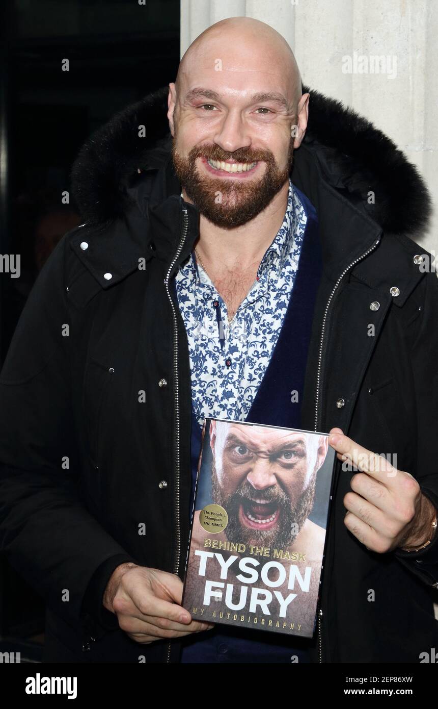 Former World Heavyweight Boxing Champion, Tyson Fury at his ...