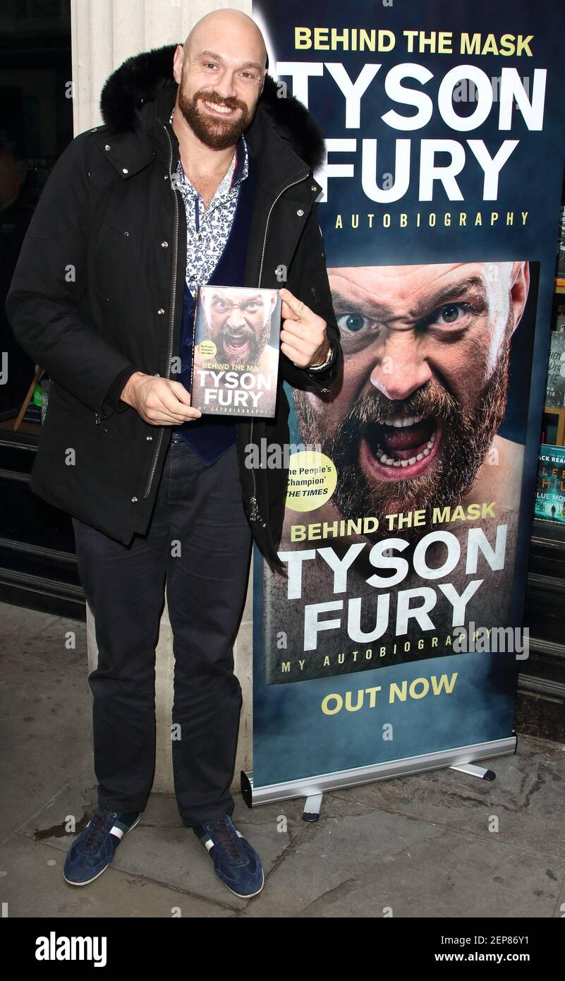 Former World Heavyweight Boxing Champion, Tyson Fury at his ...