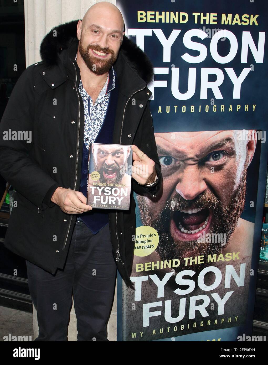 Former World Heavyweight Boxing Champion, Tyson Fury at his ...