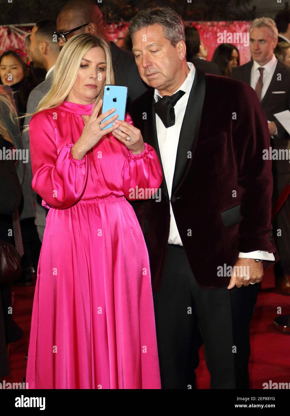 Lisa Faulkner and John Torode at the ITV Palooza at the Royal Festival ...