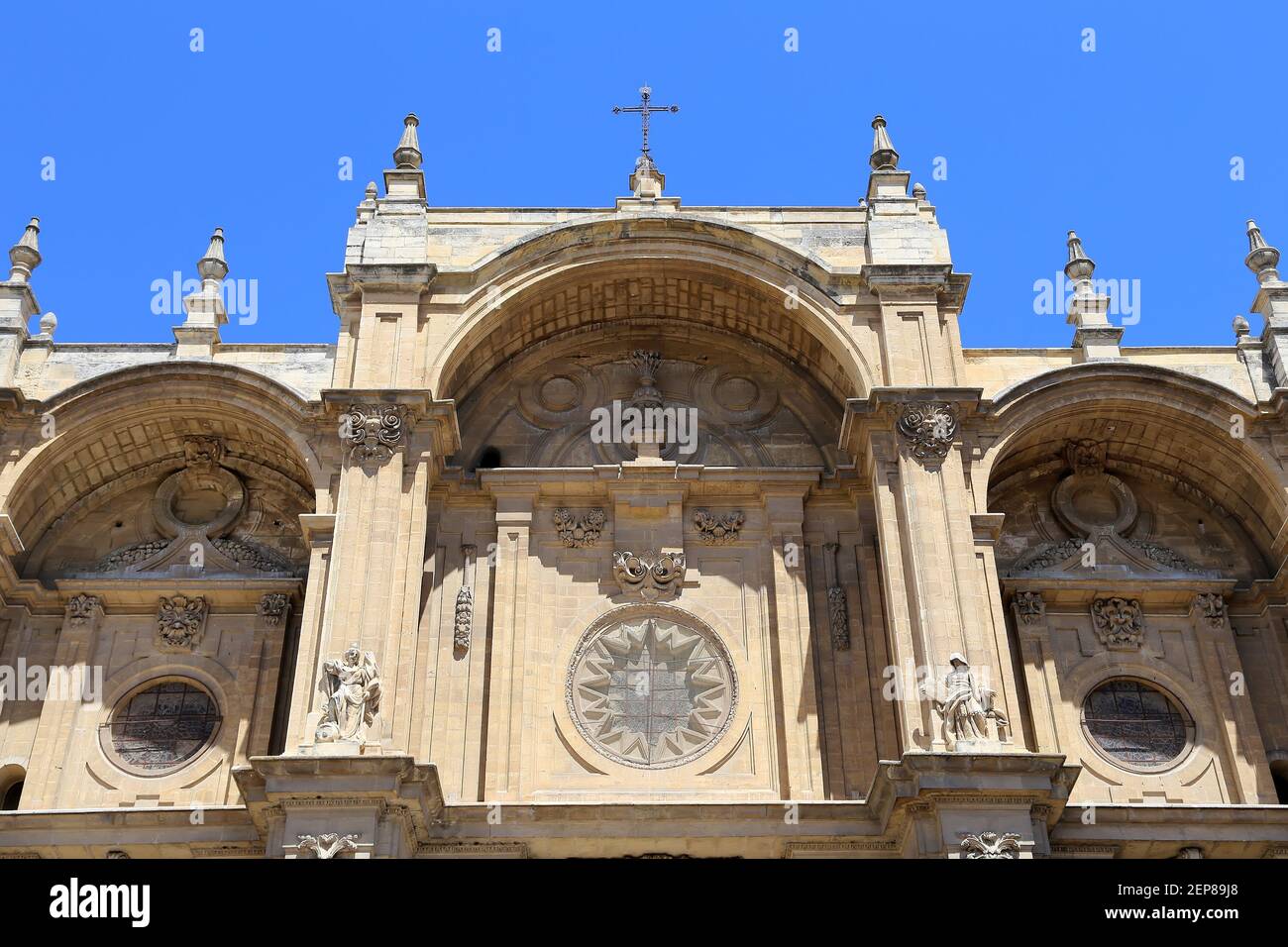 Granada Cathedral (Cathedral of the Incarnation) in gothic and spanish ...