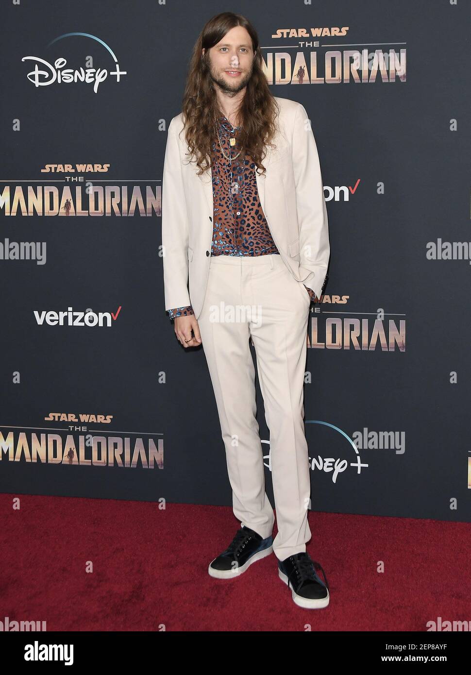 Ludwig Goransson arrives at the Disney+'s THE MANDALORIAN Premiere held ...