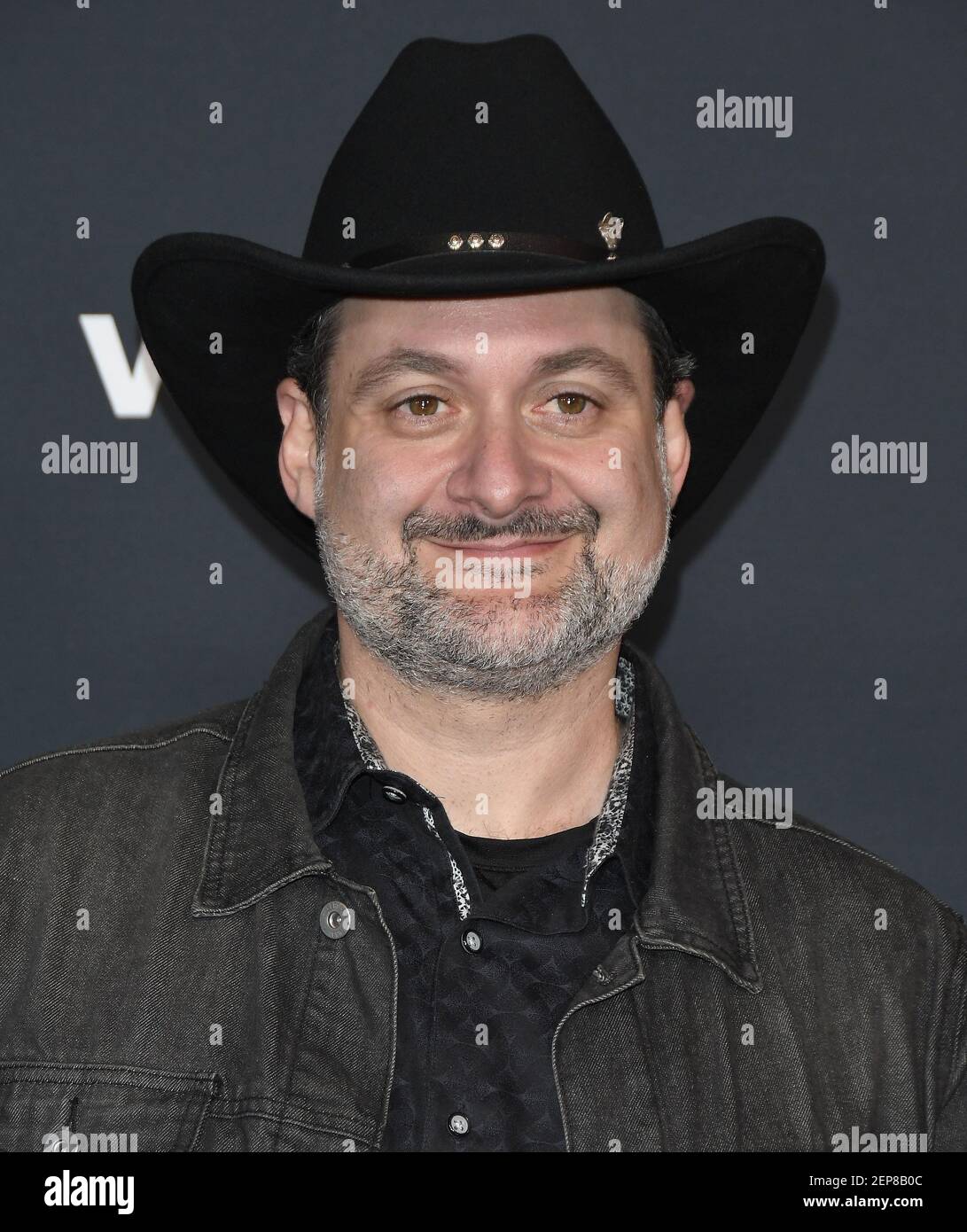 Dave Filoni arrives at the Disney+'s THE MANDALORIAN Premiere held at ...