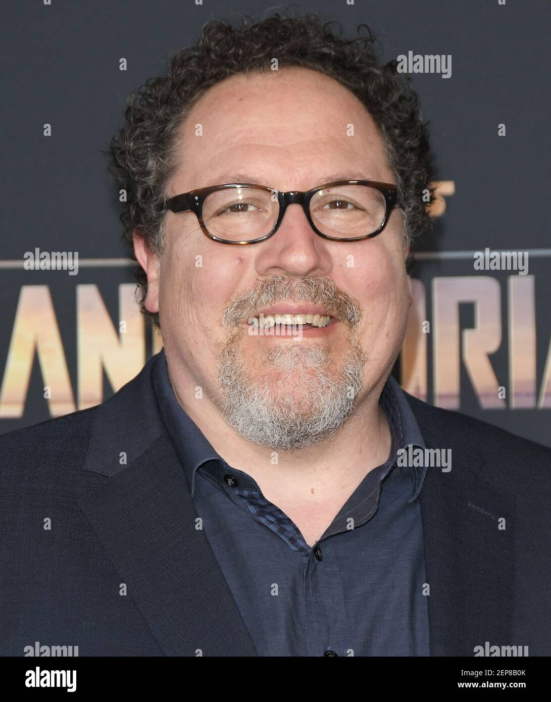 Jon Favreau arrives at the Disney+'s THE MANDALORIAN Premiere held at ...