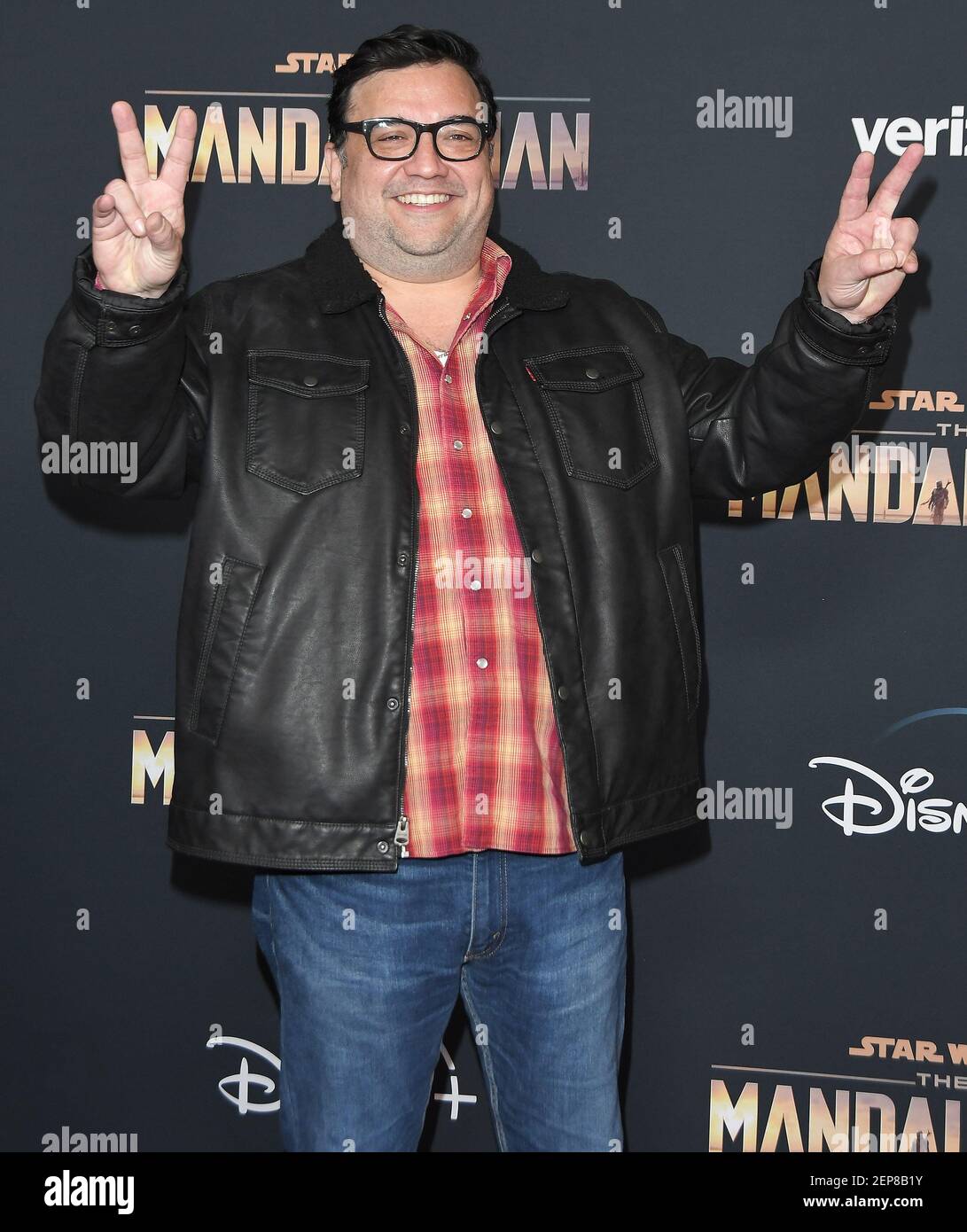 Horatio Sanz arrives at the Disney+'s THE MANDALORIAN Premiere held at ...