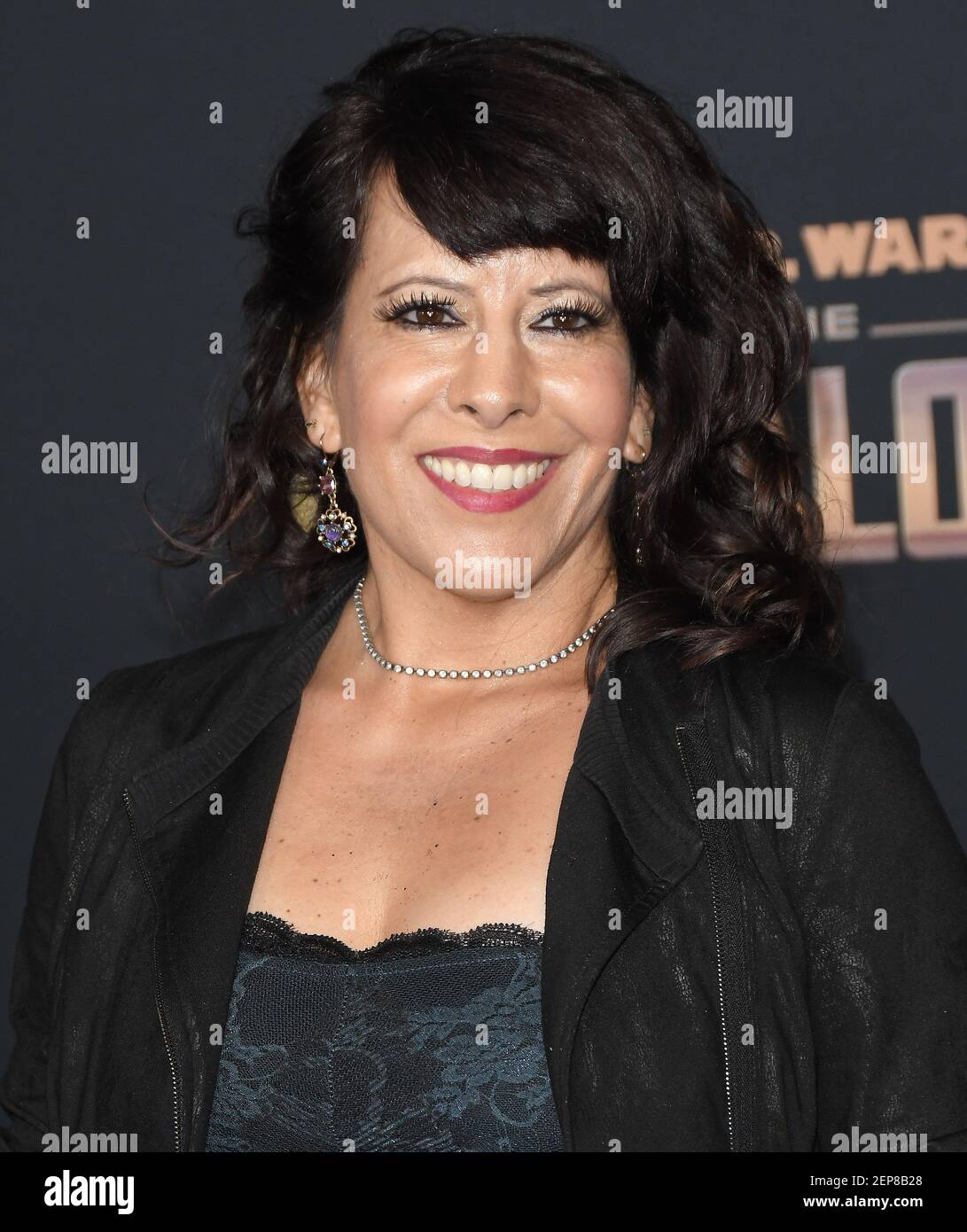 Misty Rosa arrives at the Disney+'s THE MANDALORIAN Premiere held at ...