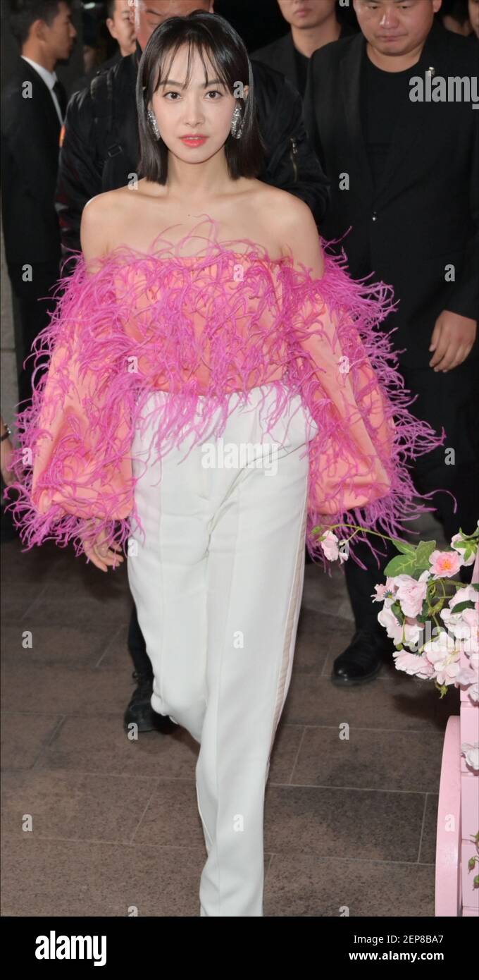 Chinese singer, dancer, actress and model Victoria Song shows up at a ...