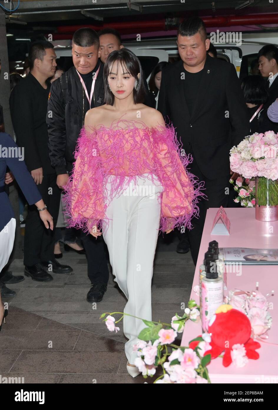 Chinese singer, dancer, actress and model Victoria Song shows up at a ...