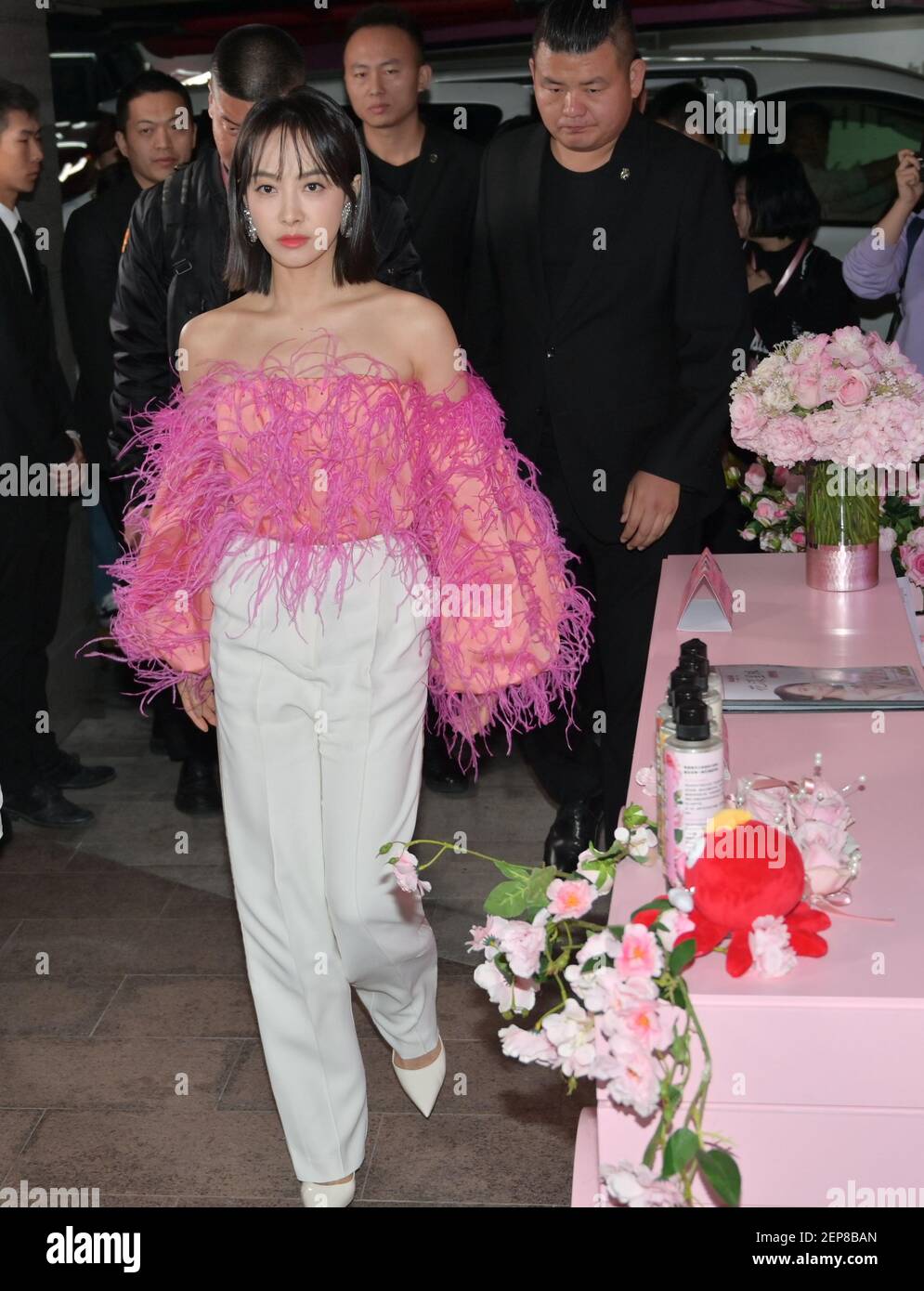 Chinese singer, dancer, actress and model Victoria Song shows up at a ...