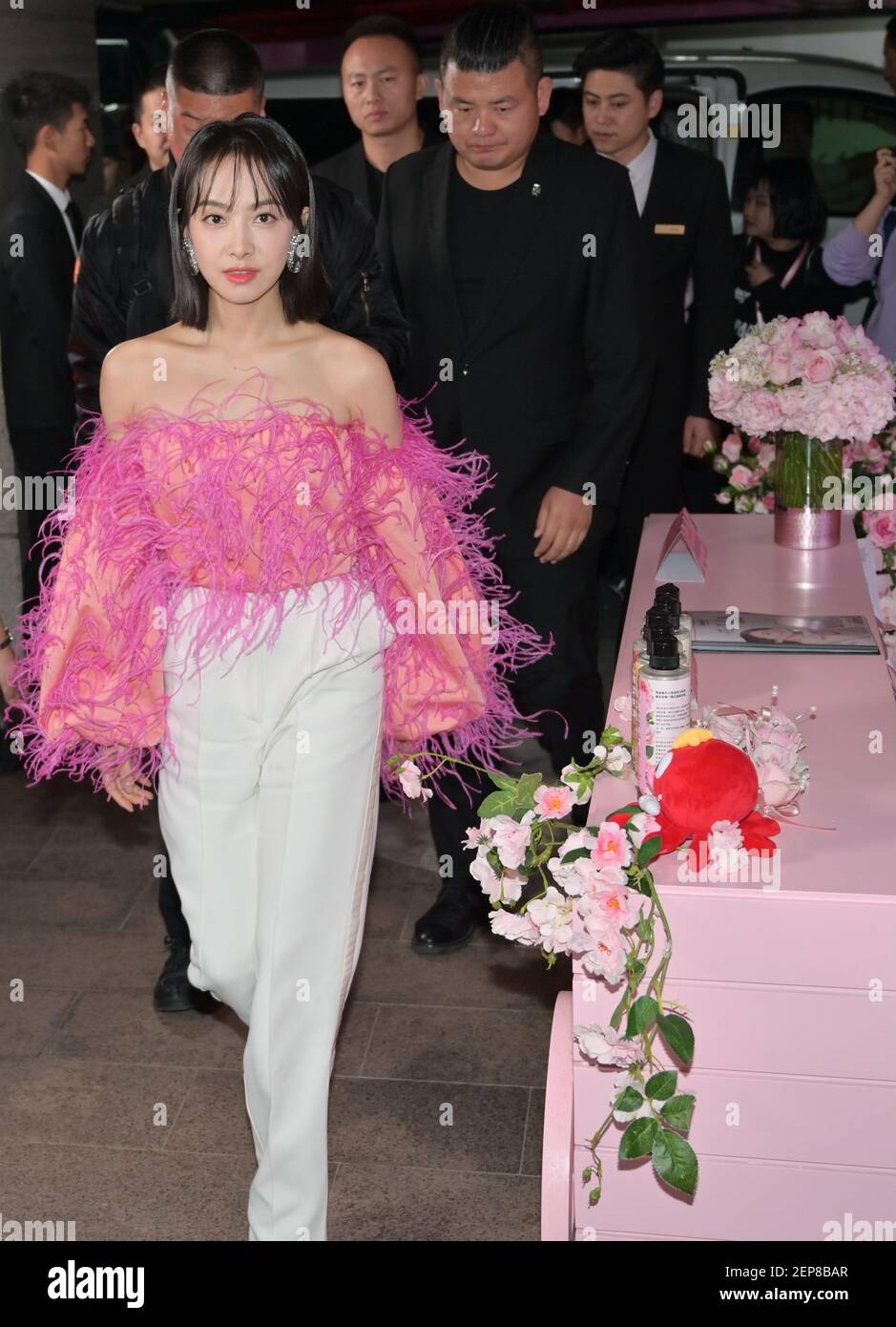 Chinese singer, dancer, actress and model Victoria Song shows up at a ...