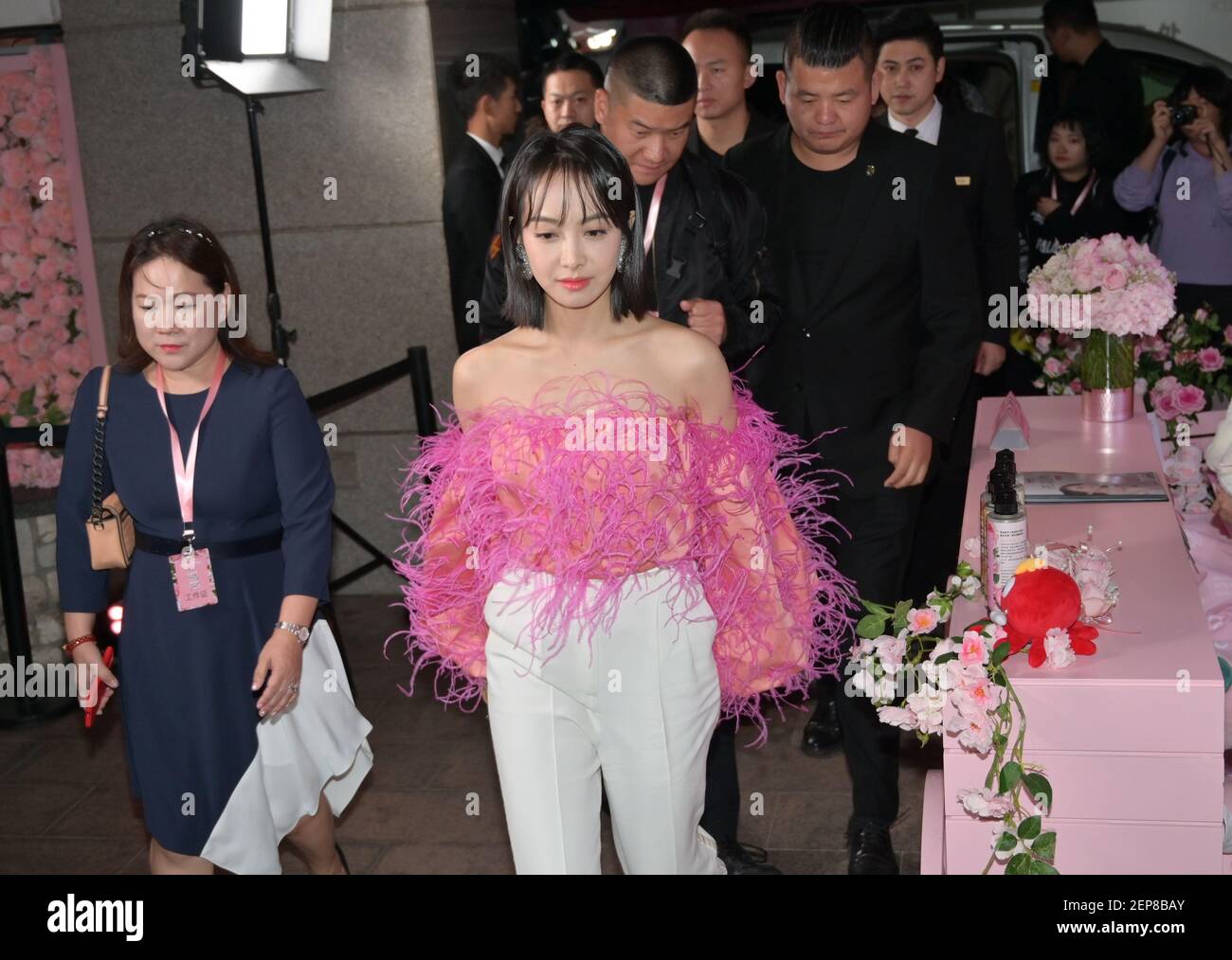 Chinese singer, dancer, actress and model Victoria Song shows up at a ...