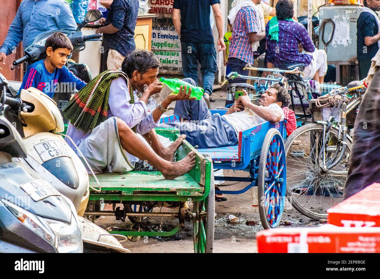 Daily life in India, stock images of Delhi, India. 14 Nov 2019 (Photo ...