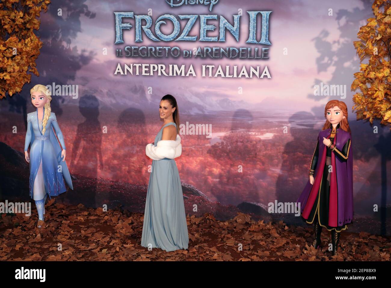 Valeria Angione takes part in the red carpet preview of the film ...