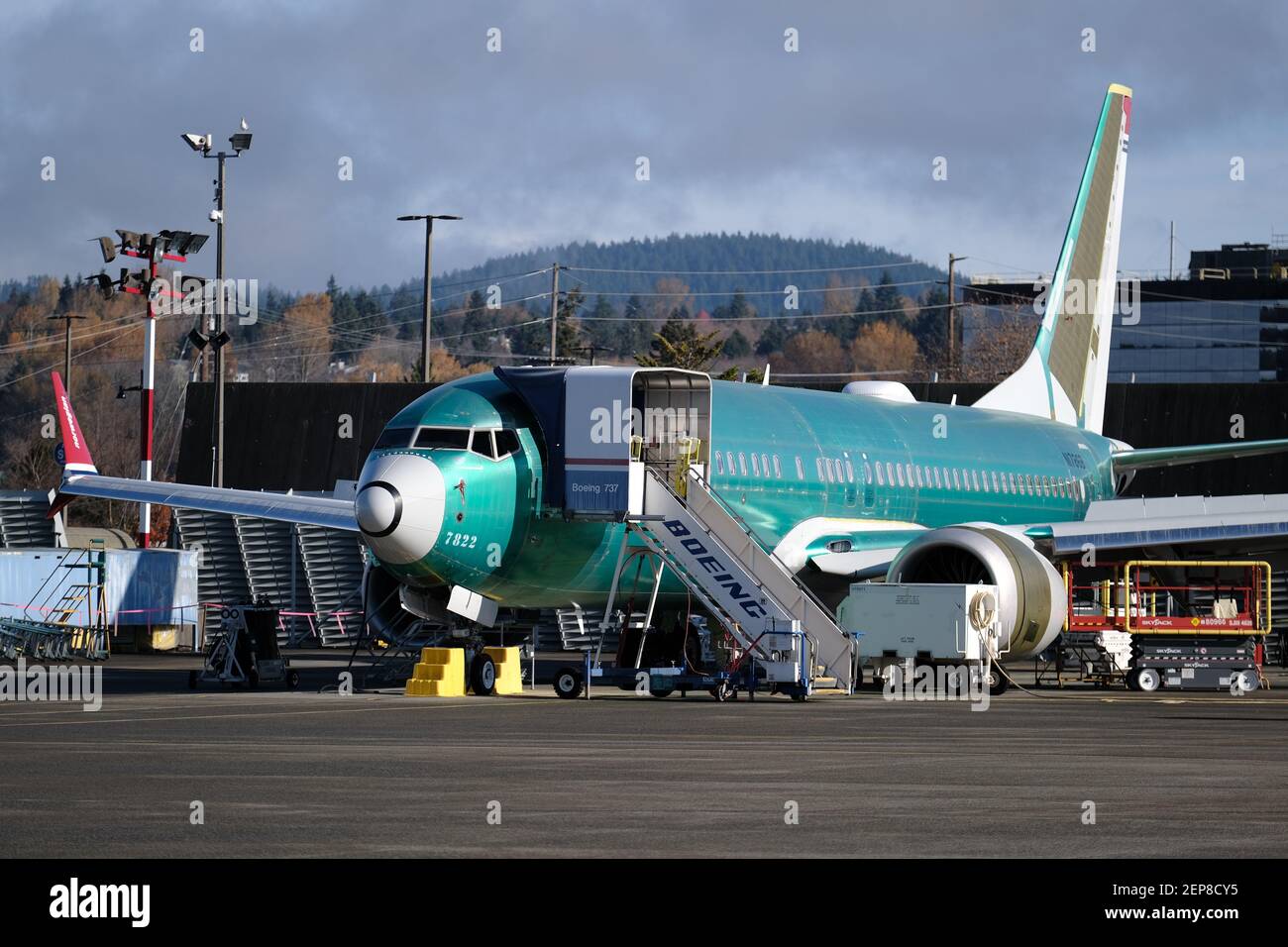 Norwegian airlines 737 boeing max hi-res stock photography and images ...