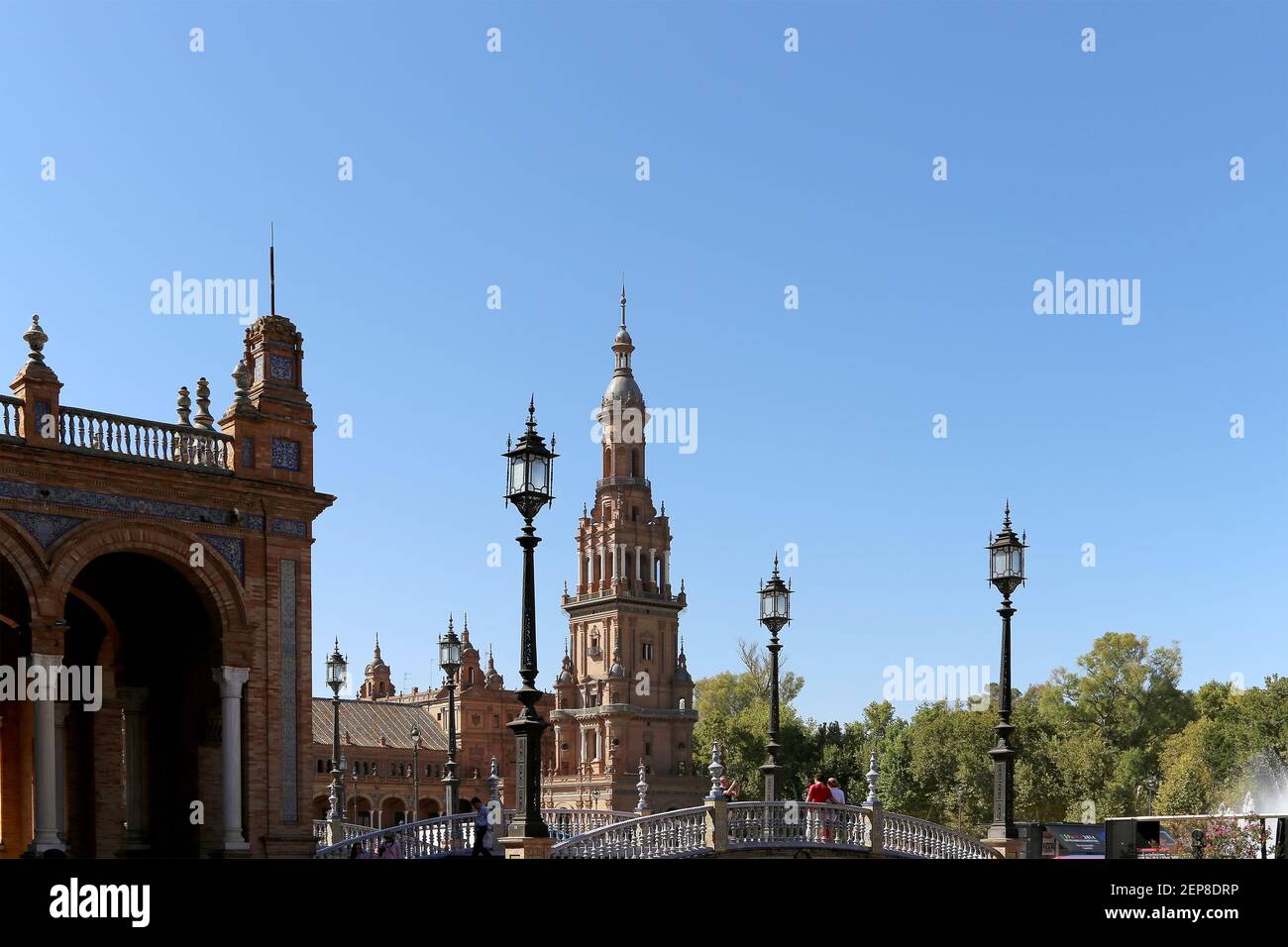 Buildings on the Famous Plaza de Espana (was the venue for the Latin ...
