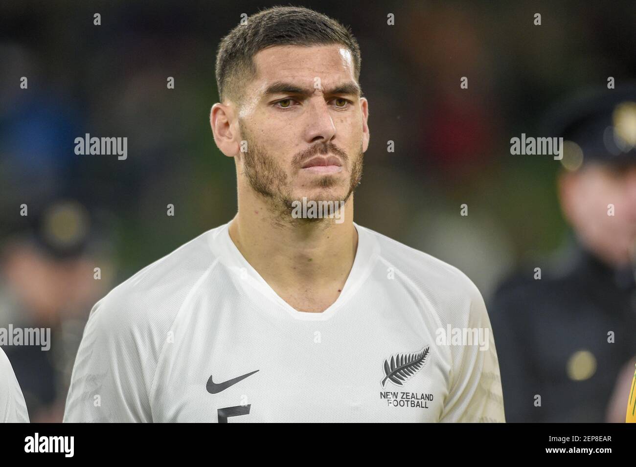 Michael Boxall of New Zealand during the International Friendly match ...