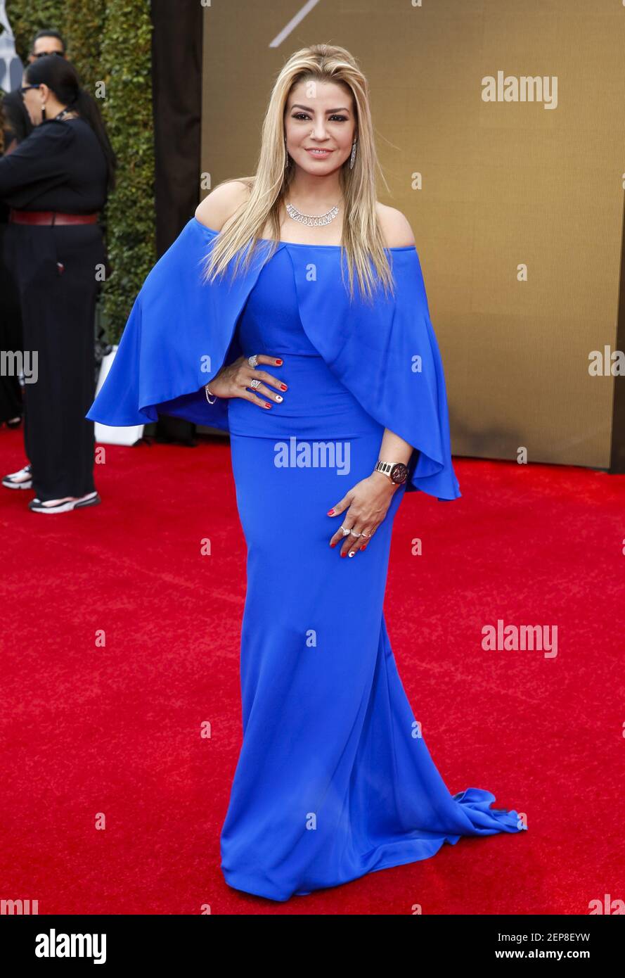 Cuban singer-songwriter Lena Burke arrives at the 20th Annual Latin ...