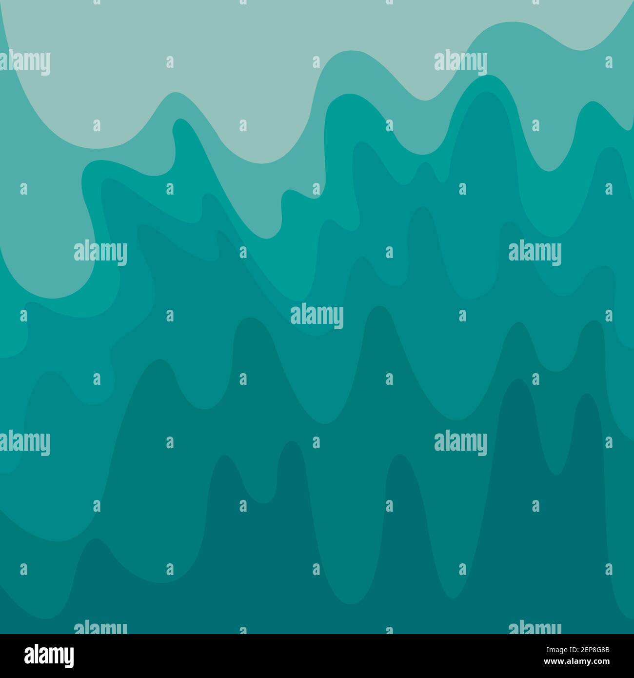 Abstract waves texture, shades gradient aquamarine colors background ...
