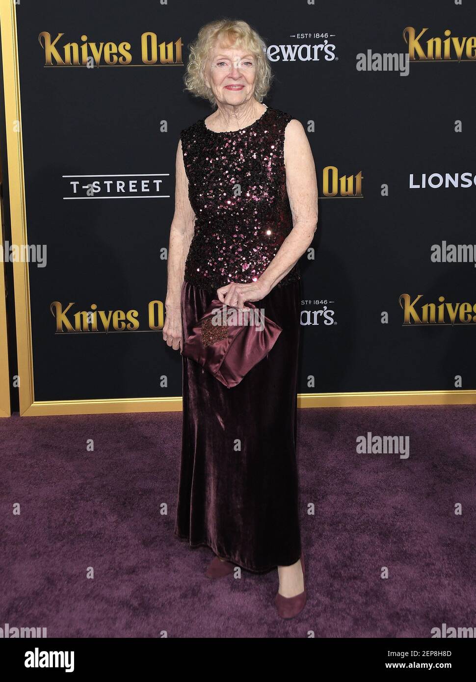 K Callan arrives at the KNIVES OUT Los Angeles Premiere held at the ...