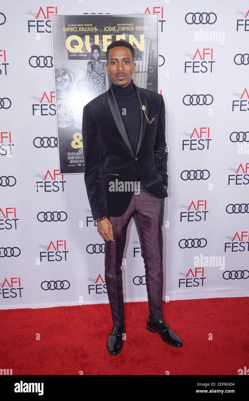 Andre De'Sean Shanks walks the red carpet for AFI's "Queen & Slim ...