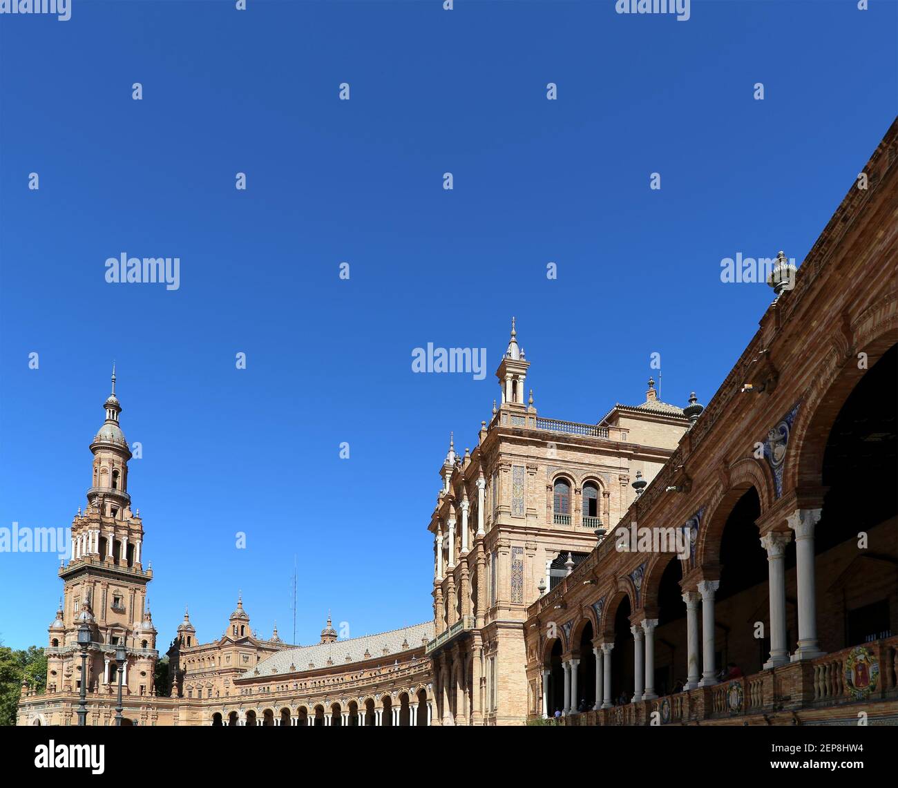 Famous Plaza de Espana and tourists (was the venue for the Latin ...