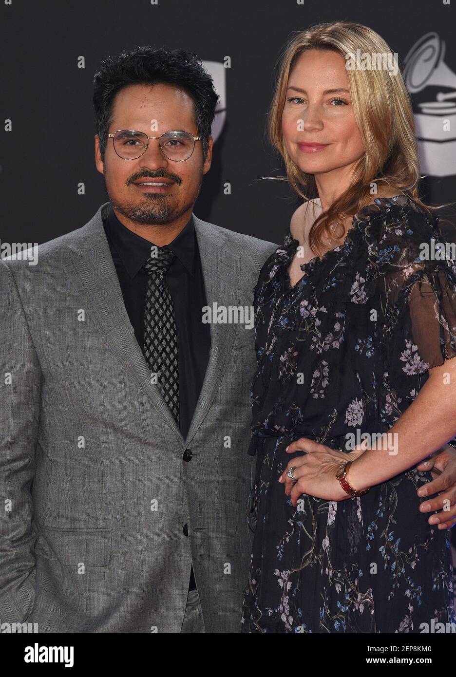 LAS VEGAS, NEVADA - NOVEMBER 14: Michael Peña, Brie Shaffer attend the ...