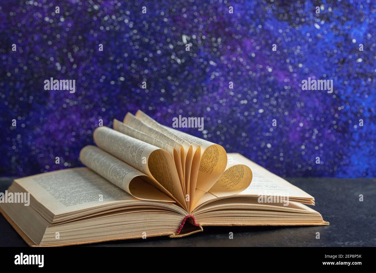 Open book placed hi-res stock photography and images - Alamy