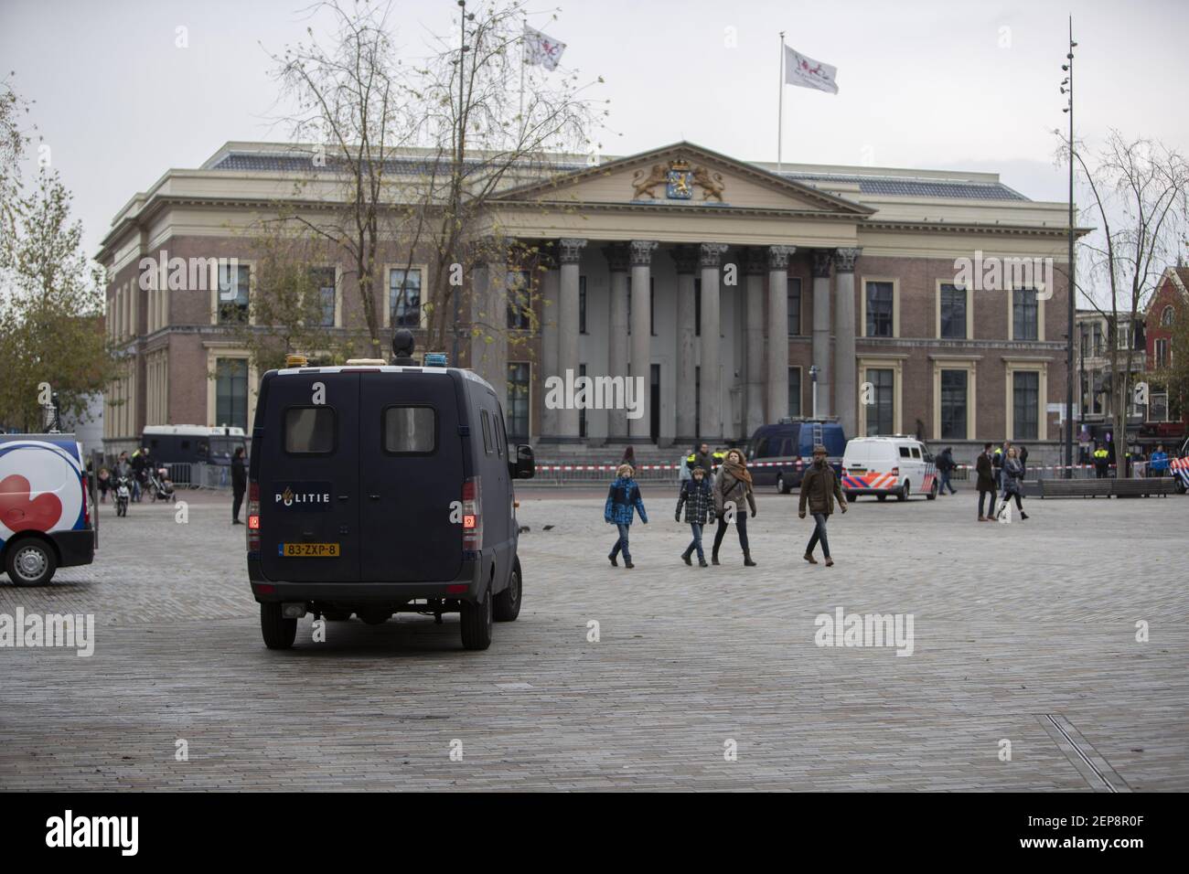 LEEUWARDEN 16-11-2019, Sinterklaas arrival in Leeuwarden. Kick out ...