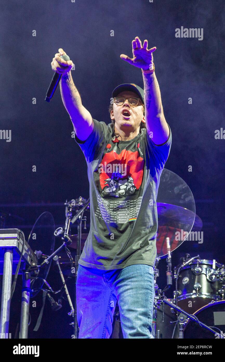 Logic (Sir Robert Bryson Hall II) during The Confessions of a Dangerous ...