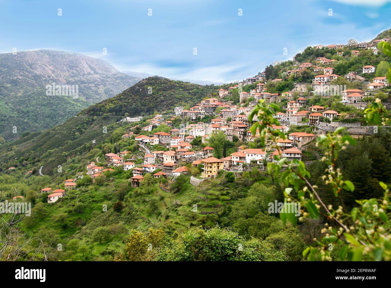 Lagadia village hi-res stock photography and images - Alamy